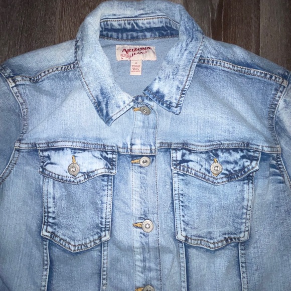 Arizona Jean Company | Jackets & Coats | Arizona Jeans Xl Jean Jacket ...